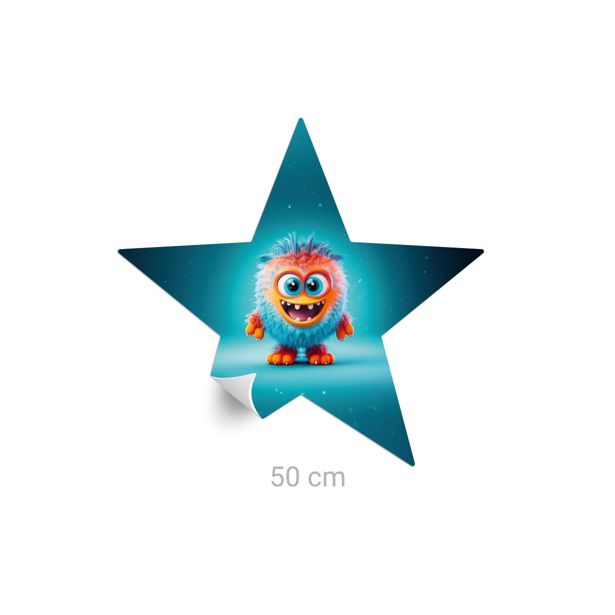 Stern Aufkleber drucken lassen ️ Jetzt selbst gestalten