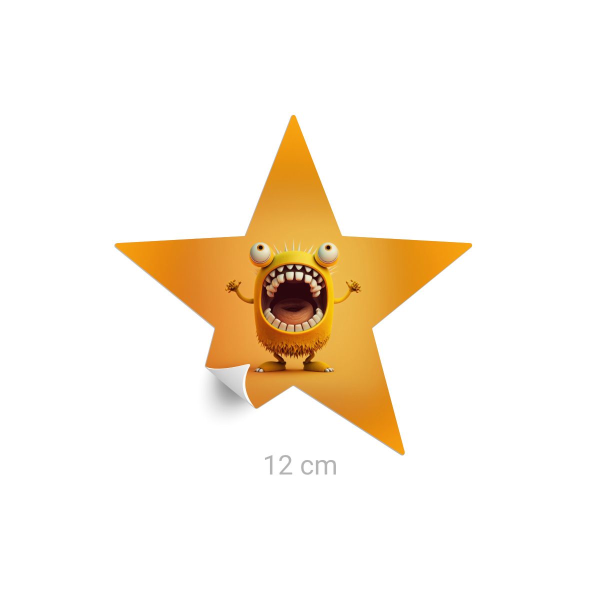 Stern Aufkleber drucken lassen ️ Jetzt selbst gestalten